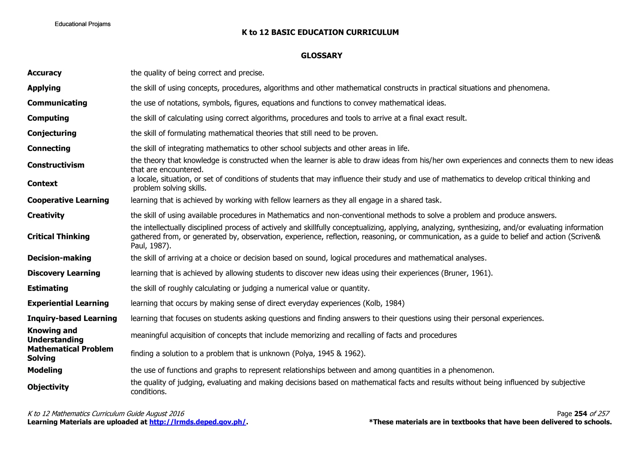 Math 6 Curriculum Guide rev.2016