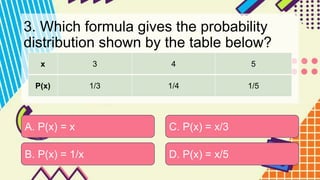 Pre-Test in Elementary Statistics and Probability.pptx