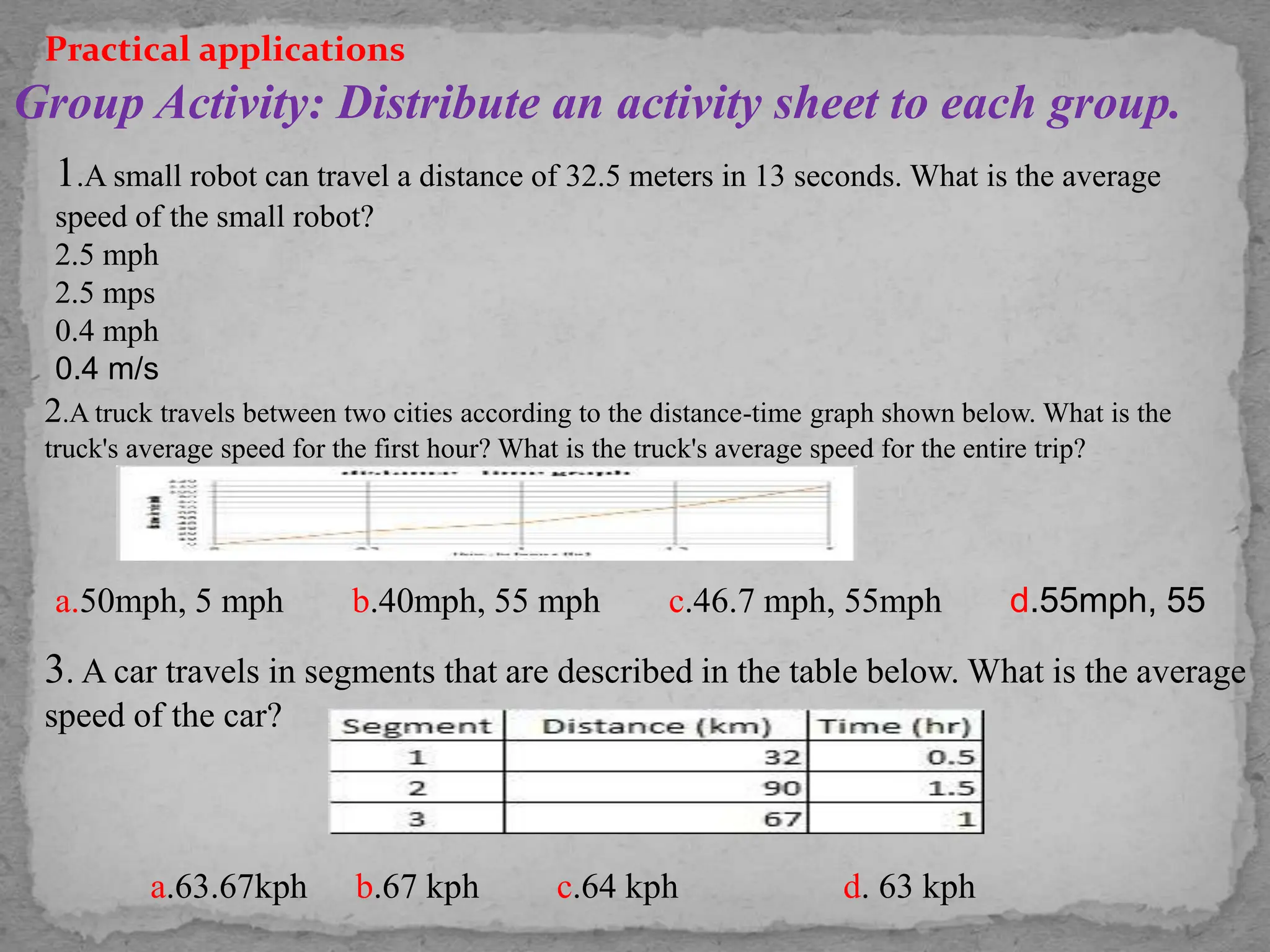 MATH 6 PPT Q3 - Calculate The Speed, Area, And Surface Area Of Plane ...