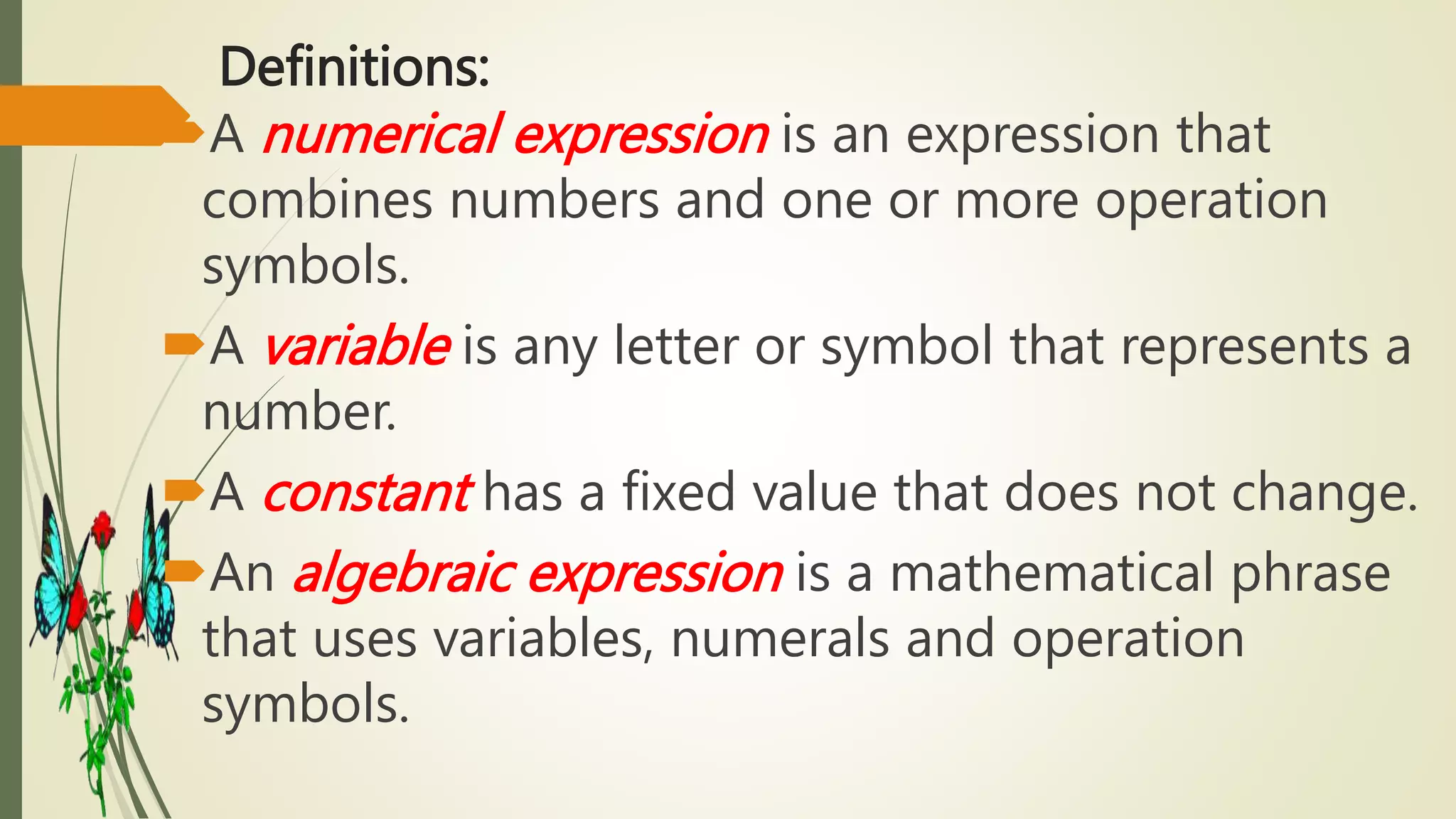 MATH 6 PPT Q3 – Translation Of Real-Life Verbal Expressions And ...