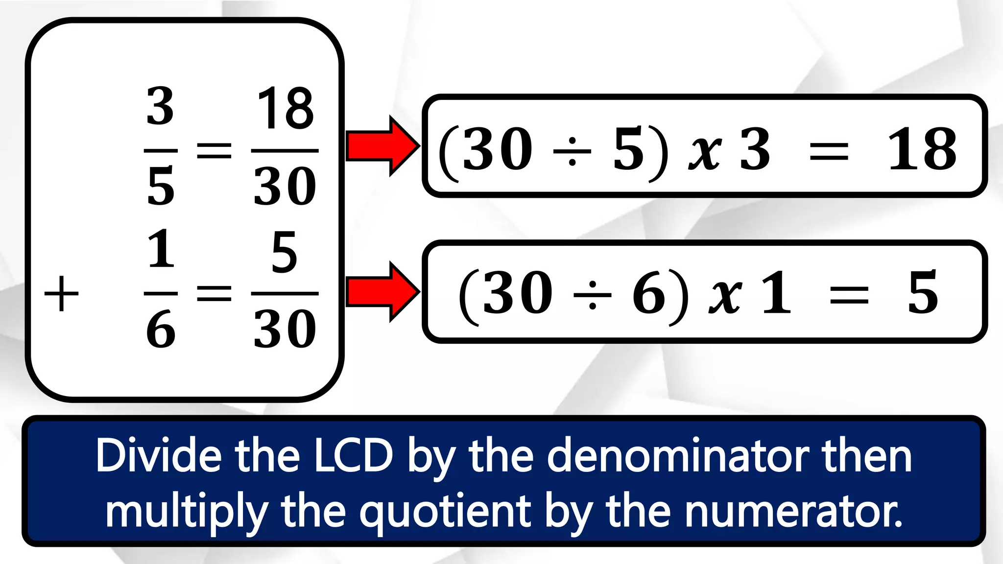 (Math 6 Q1 Wk 1 L2) - Addition and Subtraction of Dissimilar Fractions ...