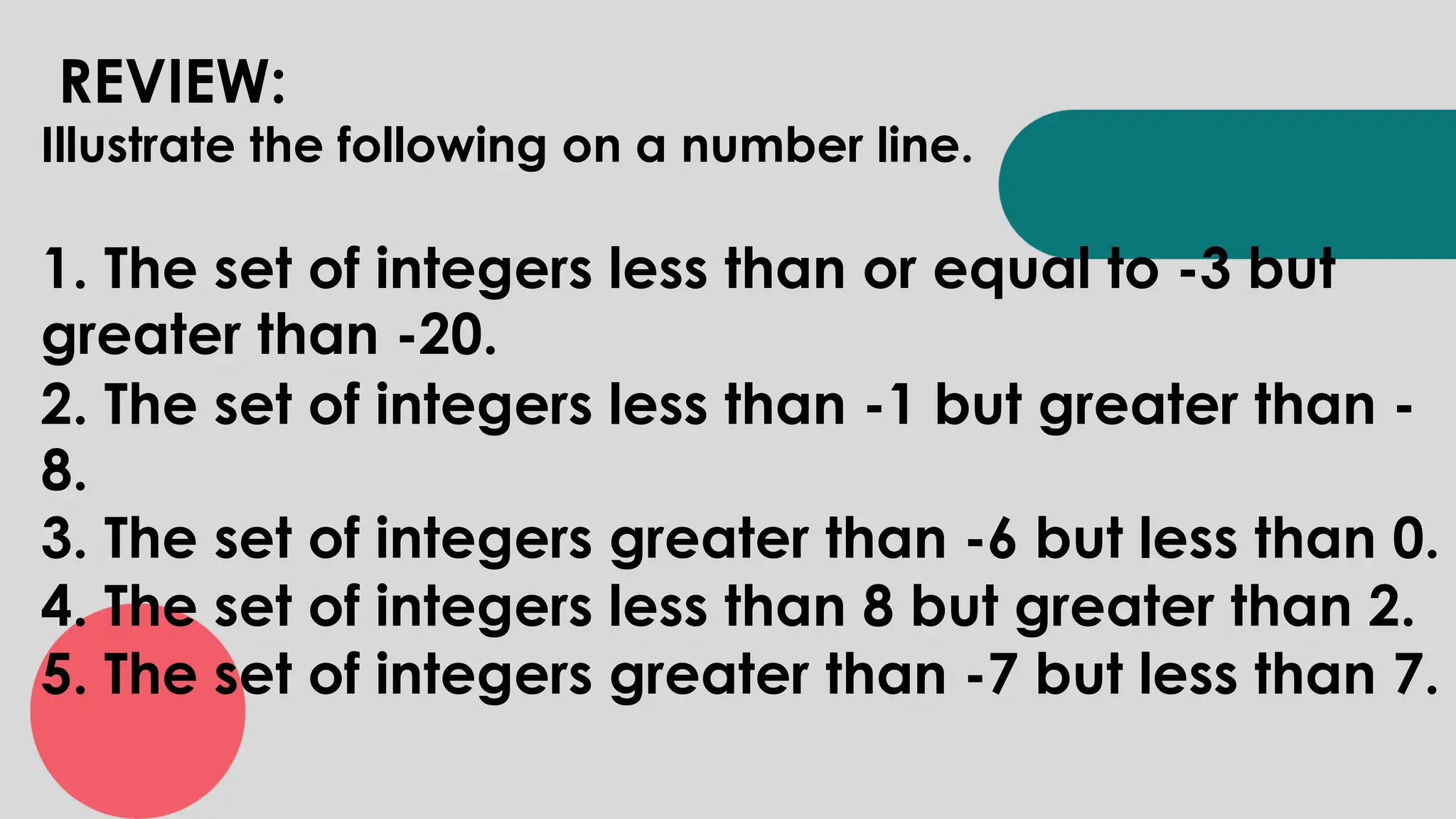 MATH 6 Q2 WEEK 7, describing set of integers | PPTX