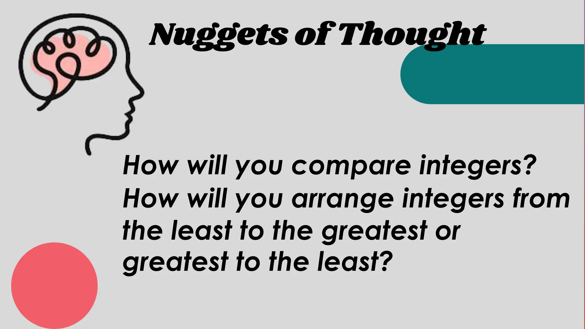 MATH 6 Q2 WEEK 7, describing set of integers | PPTX