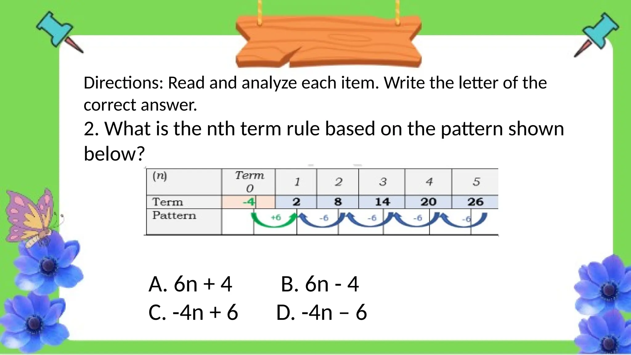 MATH_6_Q3_W2.pptx formulating the rule in finding the nth term | PPTX