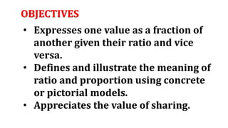 Math 6 week 1 ILLUSTRATING RATIO AND PROPORTION | PPTX