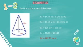 Surface area Cylinder, Cone, and Sphere).pptx