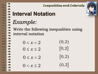 Interval Math
