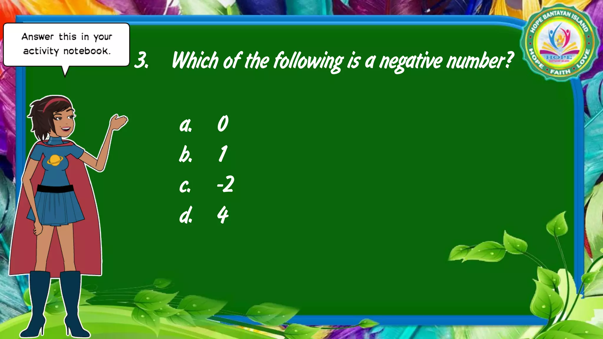 Math 7 lesson 10 representing problems with negative numbers | PDF