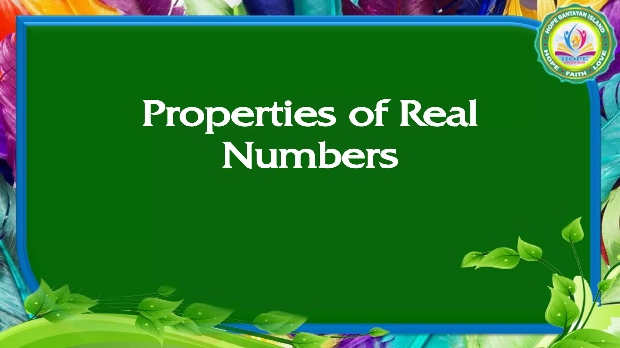 Math 7 lesson 11 properties of real numbers | PDF