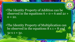 Math 7 lesson 11 properties of real numbers | PDF