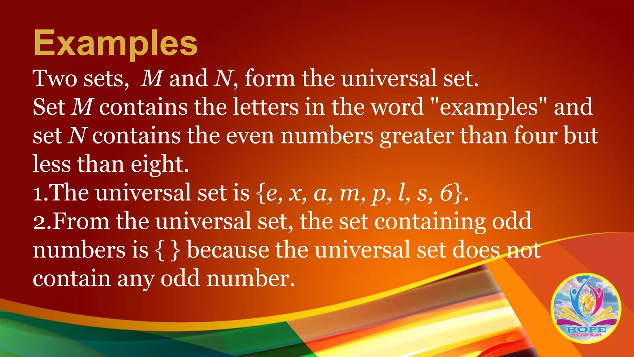 Math 7 | lesson 1 Sets | PPTX