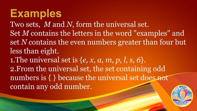 Math 7 | lesson 1 Sets | PPTX