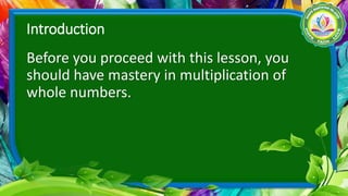 Math 7 lesson 8 multiplication of integers | PDF
