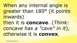 Draw and describe regular and irregular polygons with 5, 6, 8, or 10 ...