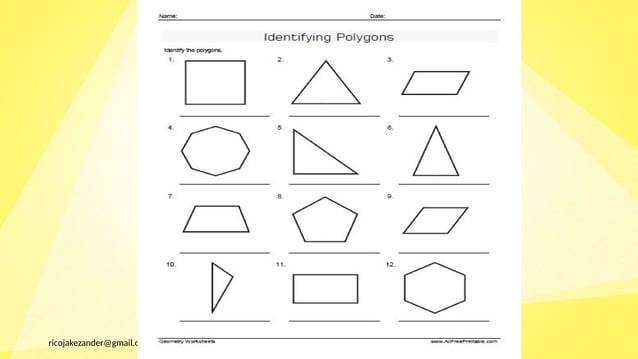 Draw and describe regular and irregular polygons with 5, 6, 8, or 10 ...