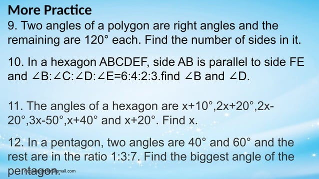 Draw triangles, quadrilaterals, and regular polygons (5, 6, 8, or 10 ...