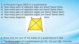 Draw triangles, quadrilaterals, and regular polygons (5, 6, 8, or 10 ...