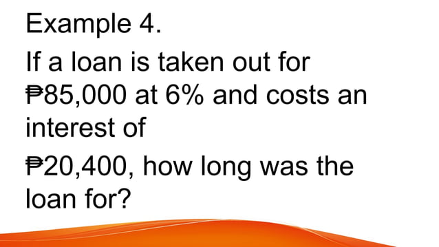 solving simple interest power point in math 7 | PPTX