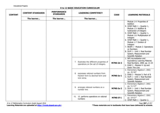 Math 7 Curriculum Guide rev.2016