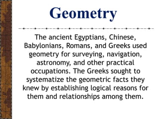 Math 7 geometry 01 undefined terms rev 2 | PPTX