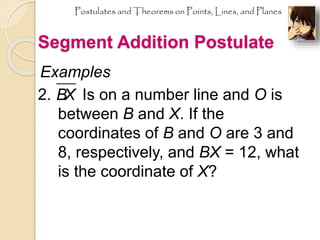 Math 7 geometry 02 postulates and theorems on points, lines, and planes ...