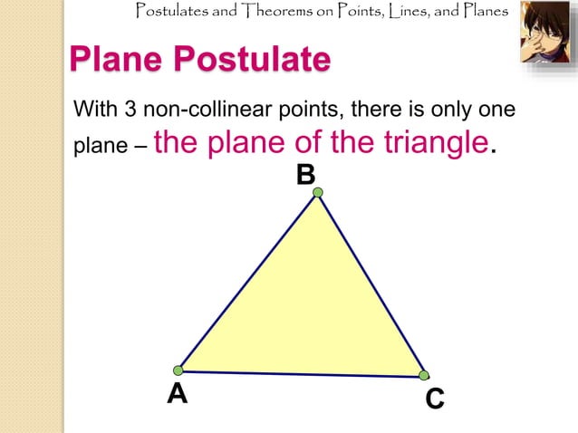 Math 7 geometry 02 postulates and theorems on points, lines, and planes ...