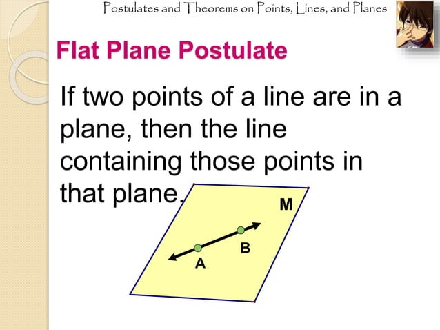 Math 7 geometry 02 postulates and theorems on points, lines, and planes ...