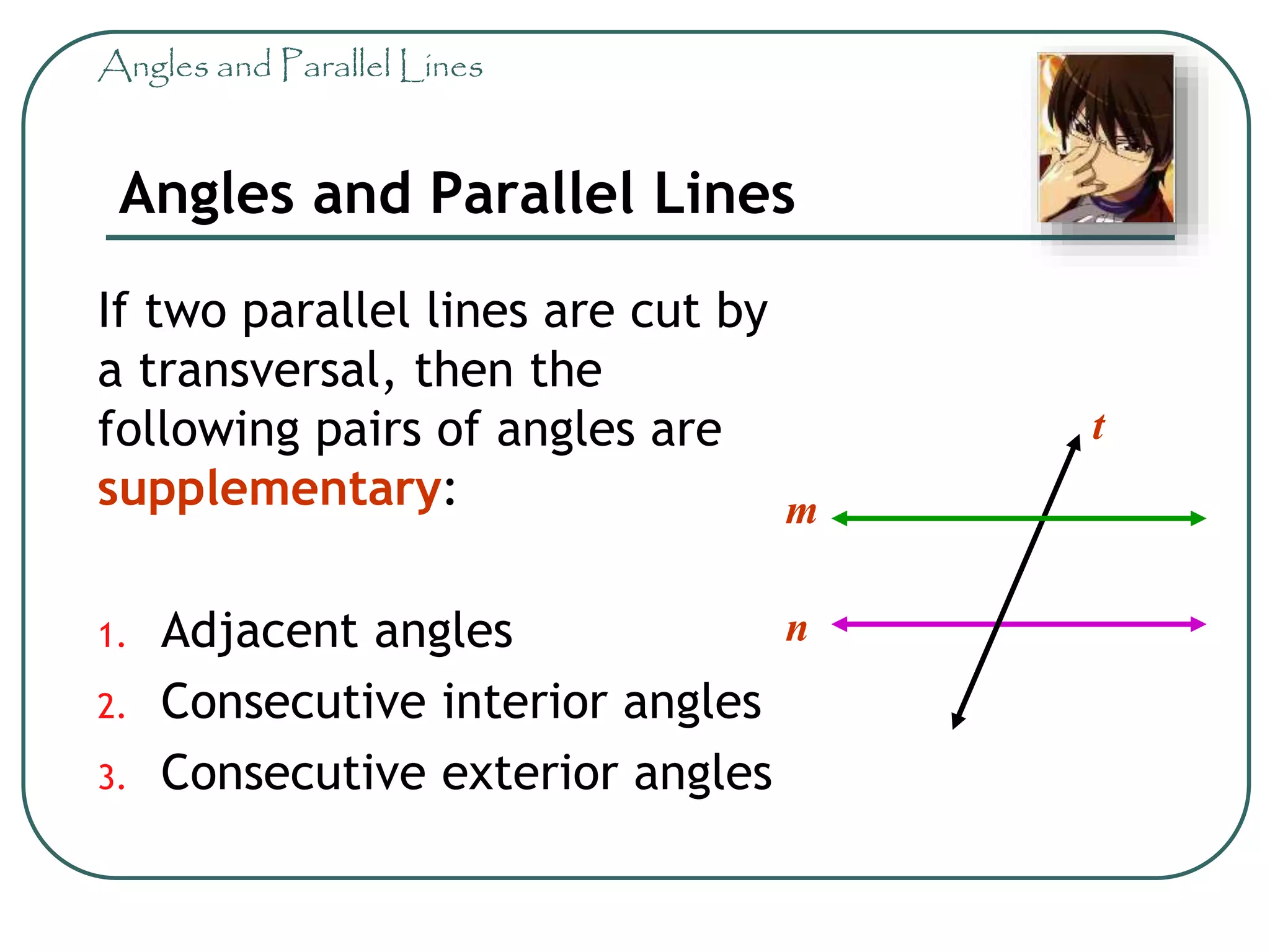 Math 7 geometry 04 angles, parallel lines, and transversals - grade 7 ...