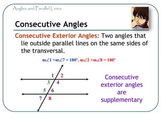 Math 7 geometry 04 angles, parallel lines, and transversals - grade 7 ...