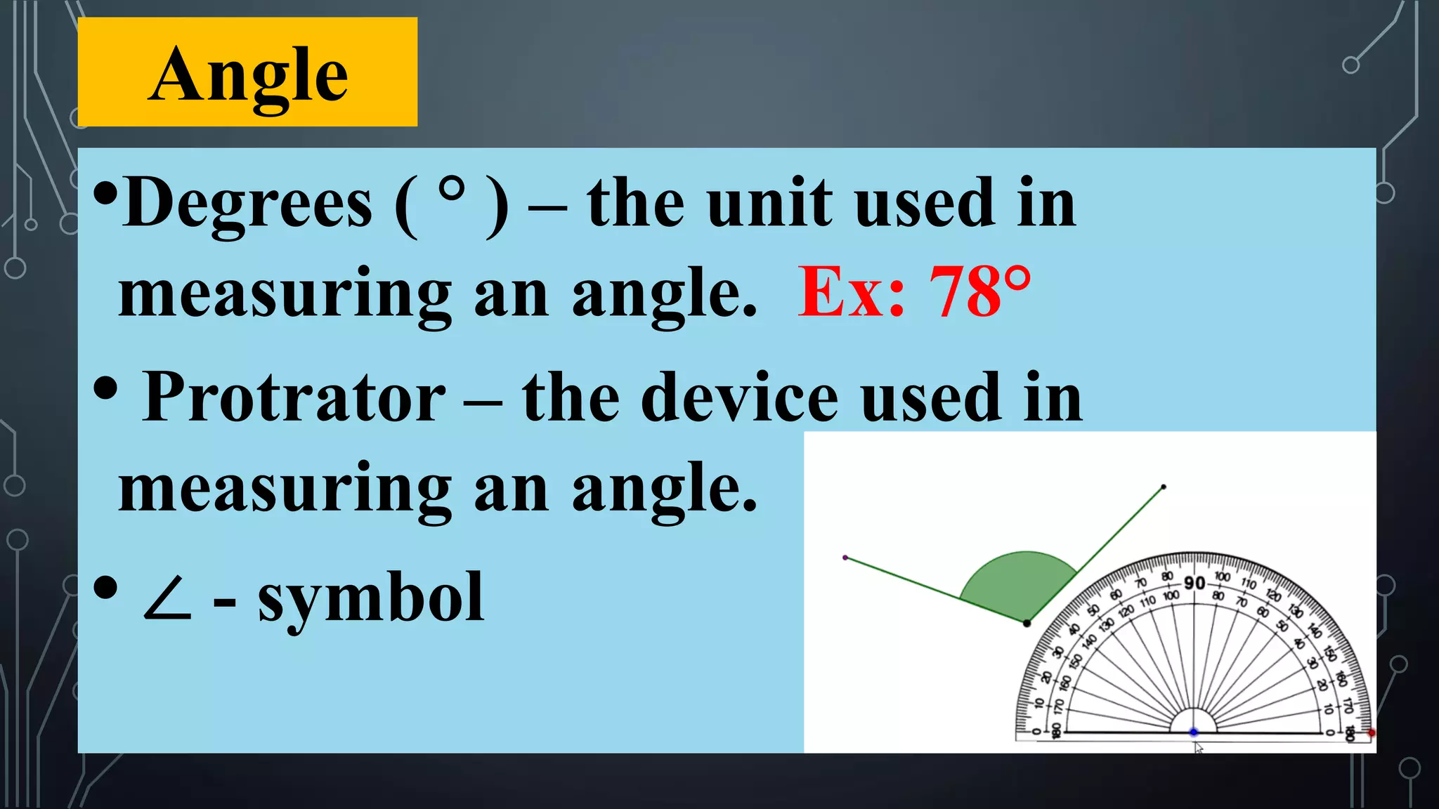 Naming Angles and Its Kinds | PDF