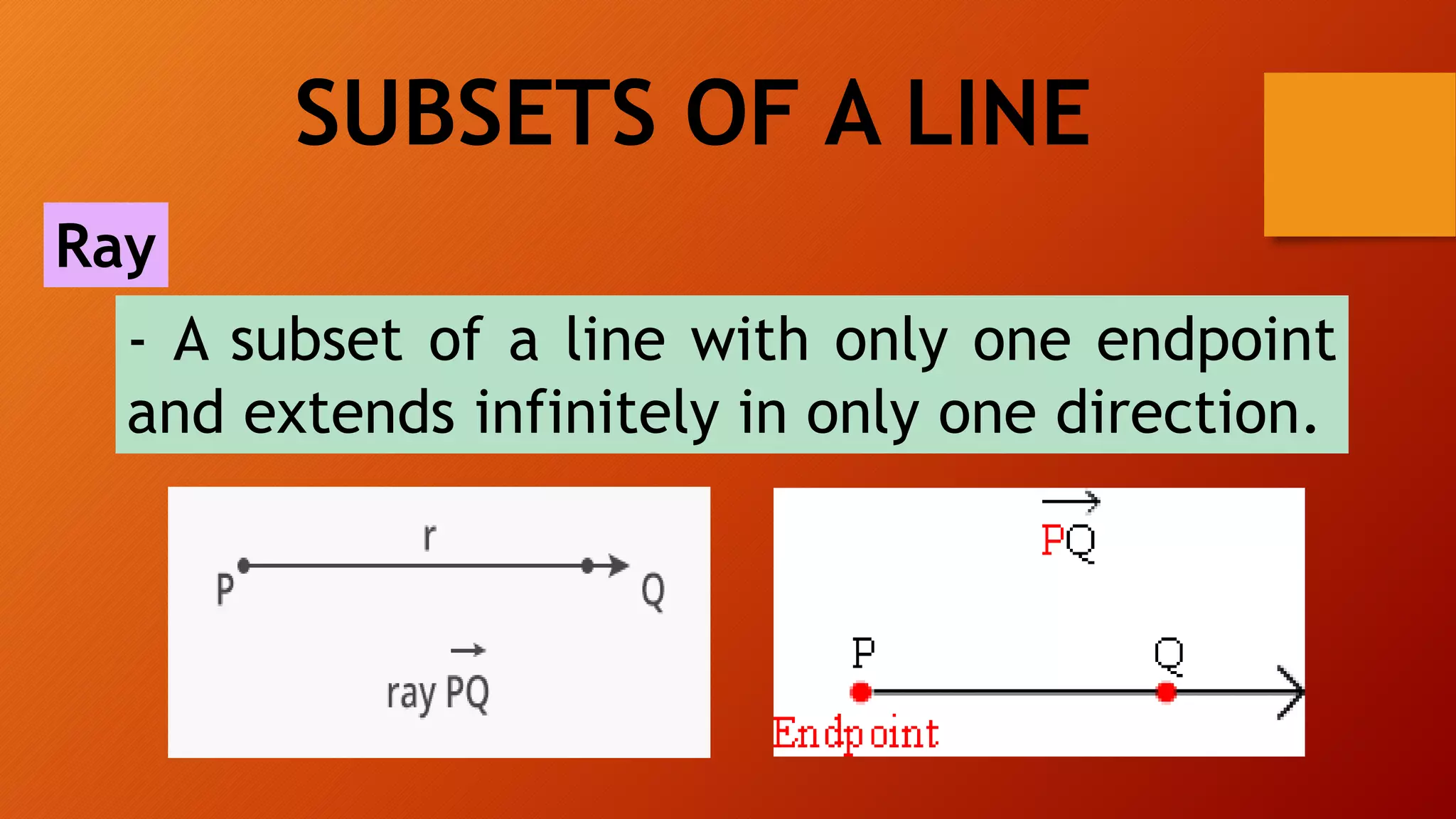 Subsets of A Line | PDF