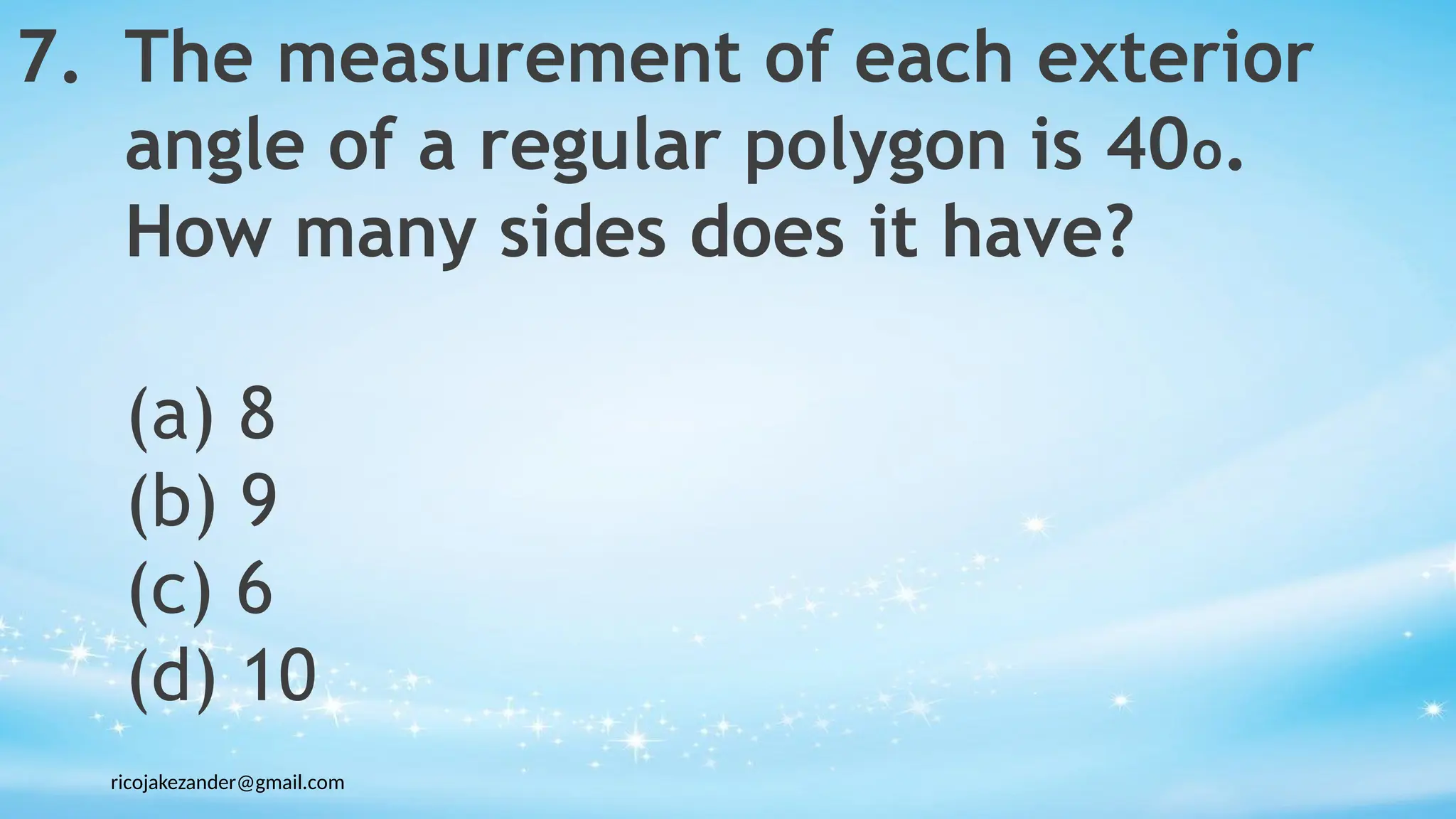 math 7 q1 2 Draw triangles, quadrilaterals, and regular polygons (5, 6, 8, or 10 sides) with ...