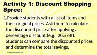 math 7 q1 8 COMMISSION.pptx Grade 7 lesson | PPTX