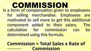 math 7 q1 8 COMMISSION.pptx Grade 7 lesson | PPTX