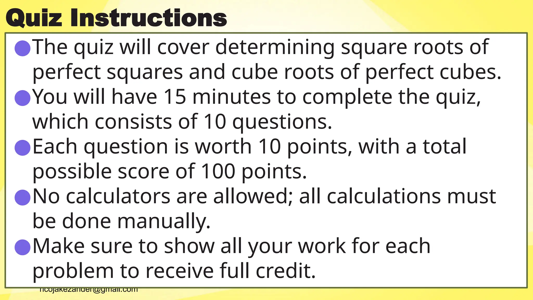 math 7 q2 1 Determining Square and Cube Roots of Perfect Squares and ...