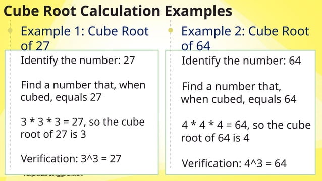 math 7 q2 1 Determining Square and Cube Roots of Perfect Squares and ...