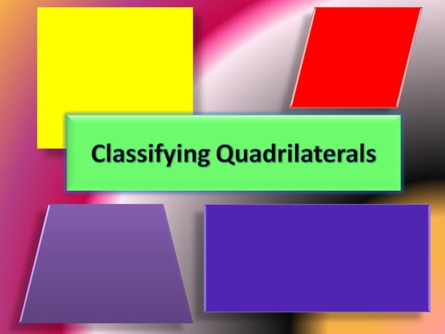 Math 7 triangles and quadrilaterals | PPT | 3-D Graphics | Computer ...
