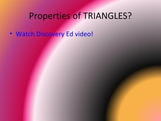 Math 7 triangles and quadrilaterals | PPT