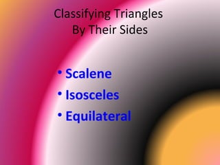 Math 7 triangles and quadrilaterals | PPT