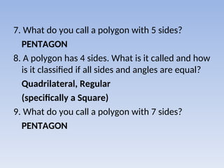 Comprehensive Guide to Polygons: Types, Properties, and Drawing ...
