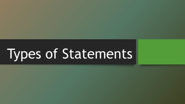 Mathematics 8 quarter 3 conditional statements | PPT
