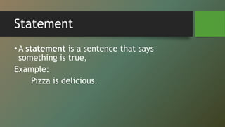 Mathematics 8 quarter 3 conditional statements | PPTX