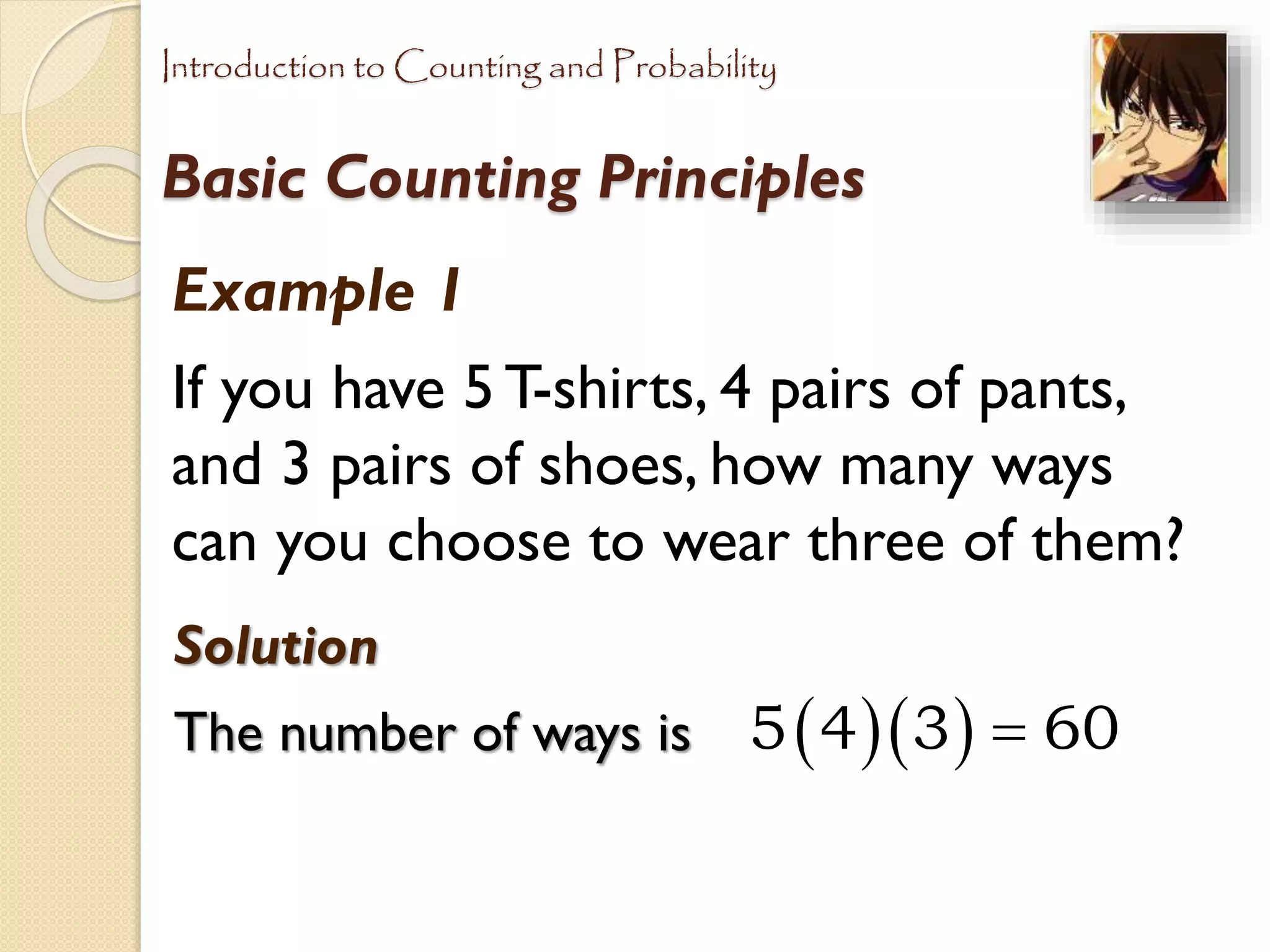 CABT Math 8 - Fundamental Principle of Counting | PPTX