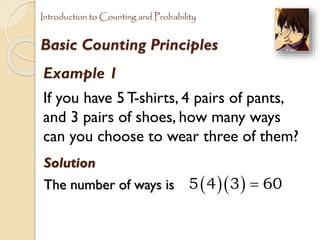 CABT Math 8 - Fundamental Principle of Counting | PPTX