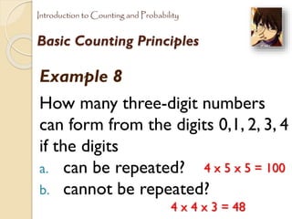 CABT Math 8 - Fundamental Principle of Counting | PPTX