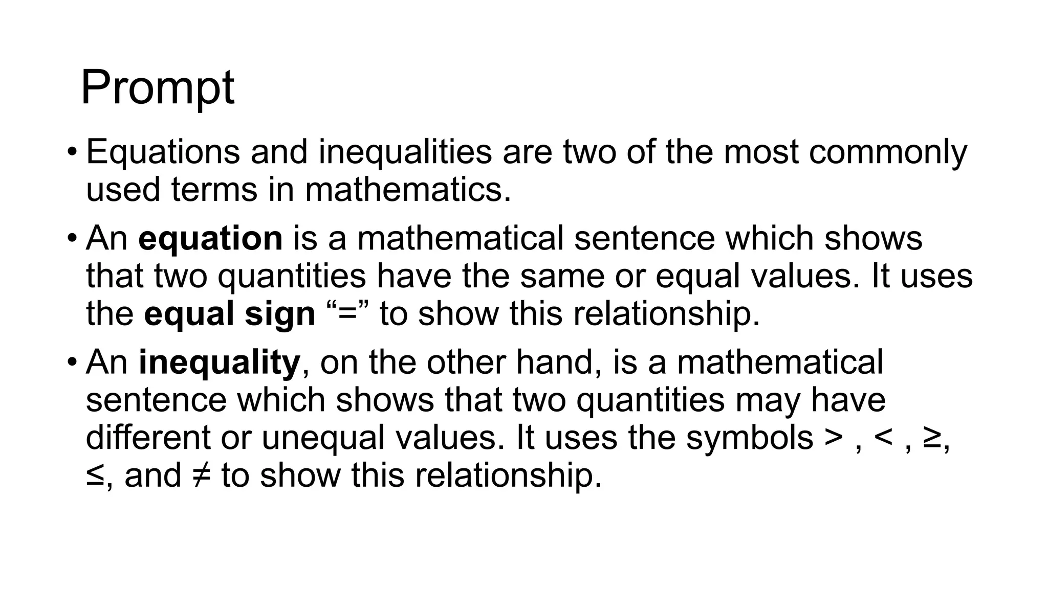 Math 8 linear inequalities | PPTX