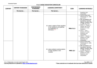 Math 8 Curriculum Guide rev.2016