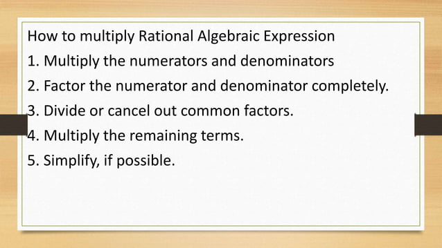 Multiplying Rational Algebraic Expression .pptx