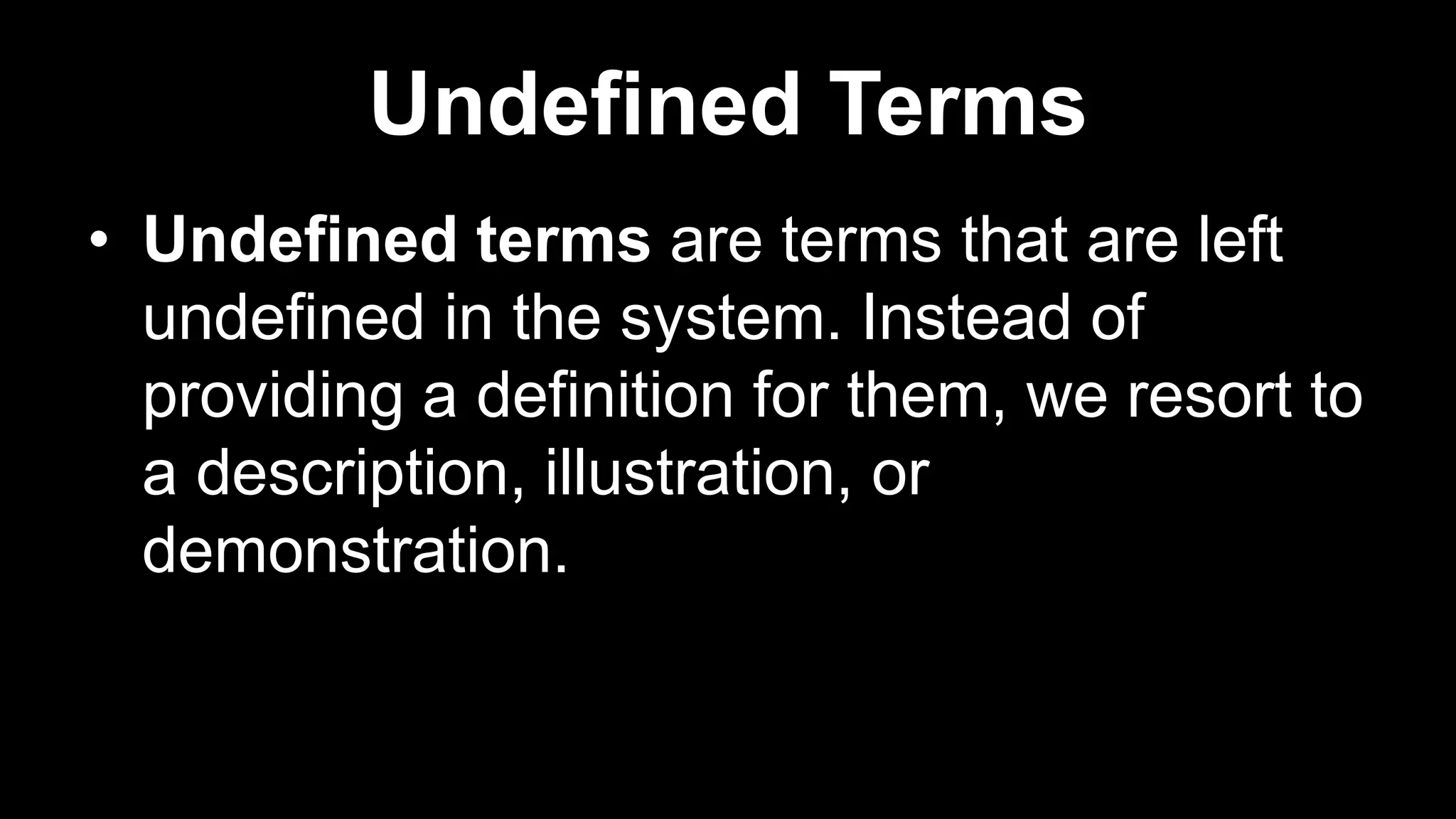 Math 8 – mathematics as an axiomatic system | PPTX
