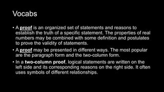 Math 8 – proofing (direct and indirect) | PPTX